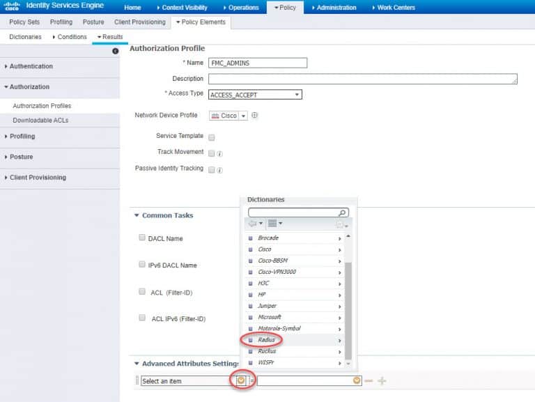 FMC External Authentication with RADIUS