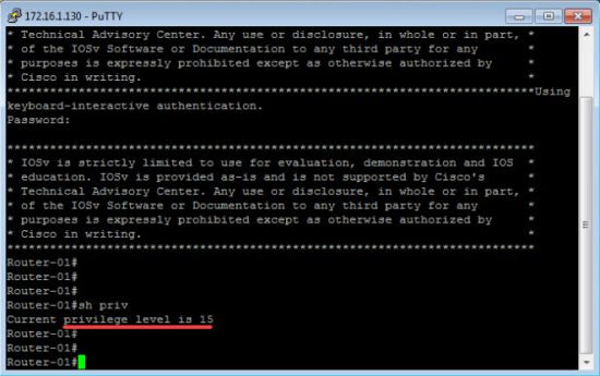 Privilege Level 15 with Cisco ISE | Blue Network Security Privilege Level 15 with Cisco ISE | Blue Network Security