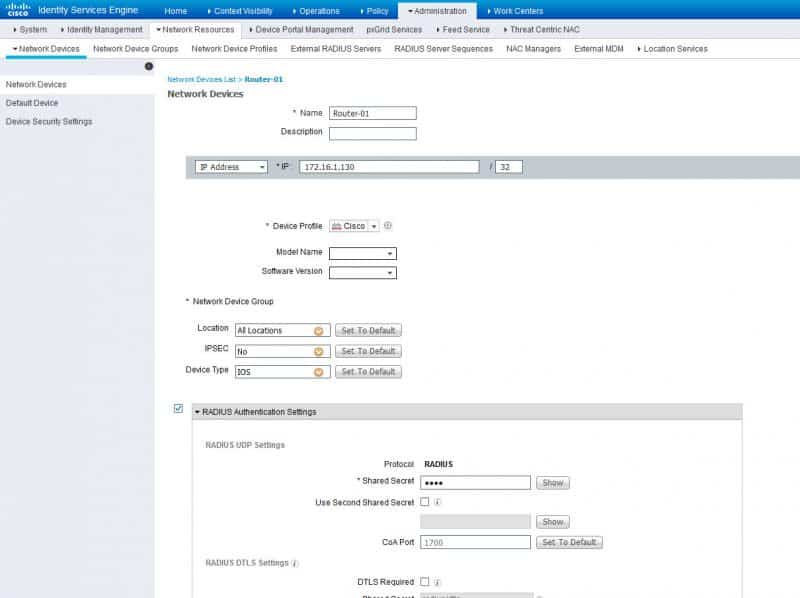 Privilege Level 15 with Cisco ISE | Blue Network Security Privilege Level 15 with Cisco ISE | Blue Network Security