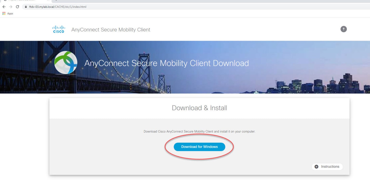 FMC AnyConnect SSL VPN | Blue Network Security